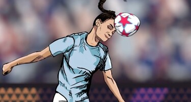 Fair play in the football stadium and on the field with Selina Cerci ...